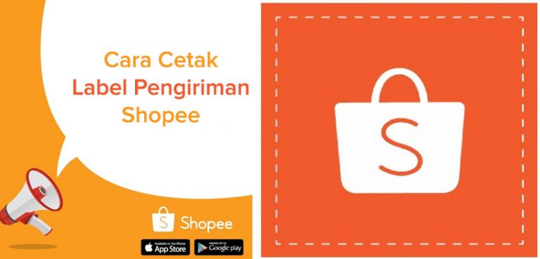 Cara Mudah Cetak Label/ Resi Pengiriman di Shopee